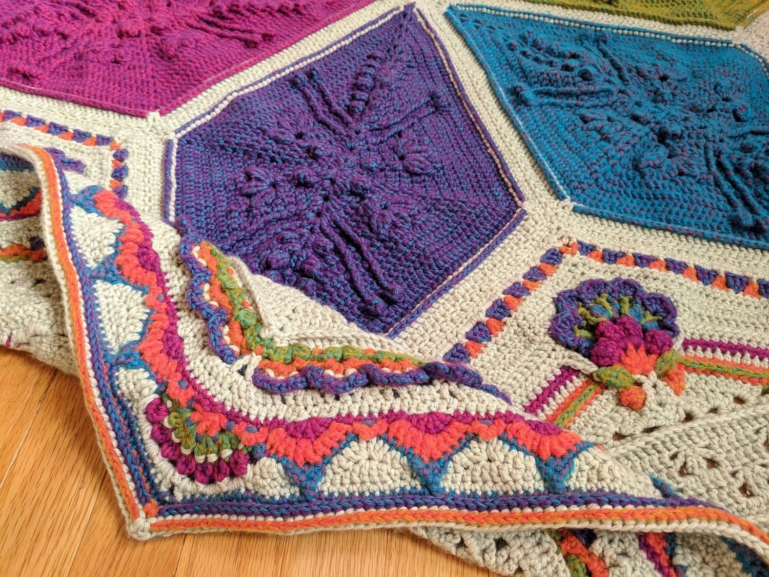 All done with Ubuntu blanket! - Kate Derosier